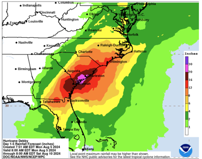 Southeast bracing for Hurricane Debby | News | upstatetoday.com