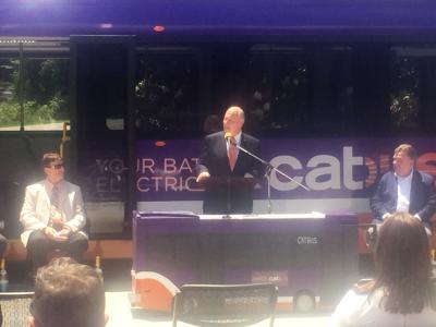 Clemson marks bus fleet reaching half electric vehicles | News ...