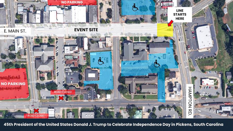 Full Trump event speakers, parking setup announced | News ...