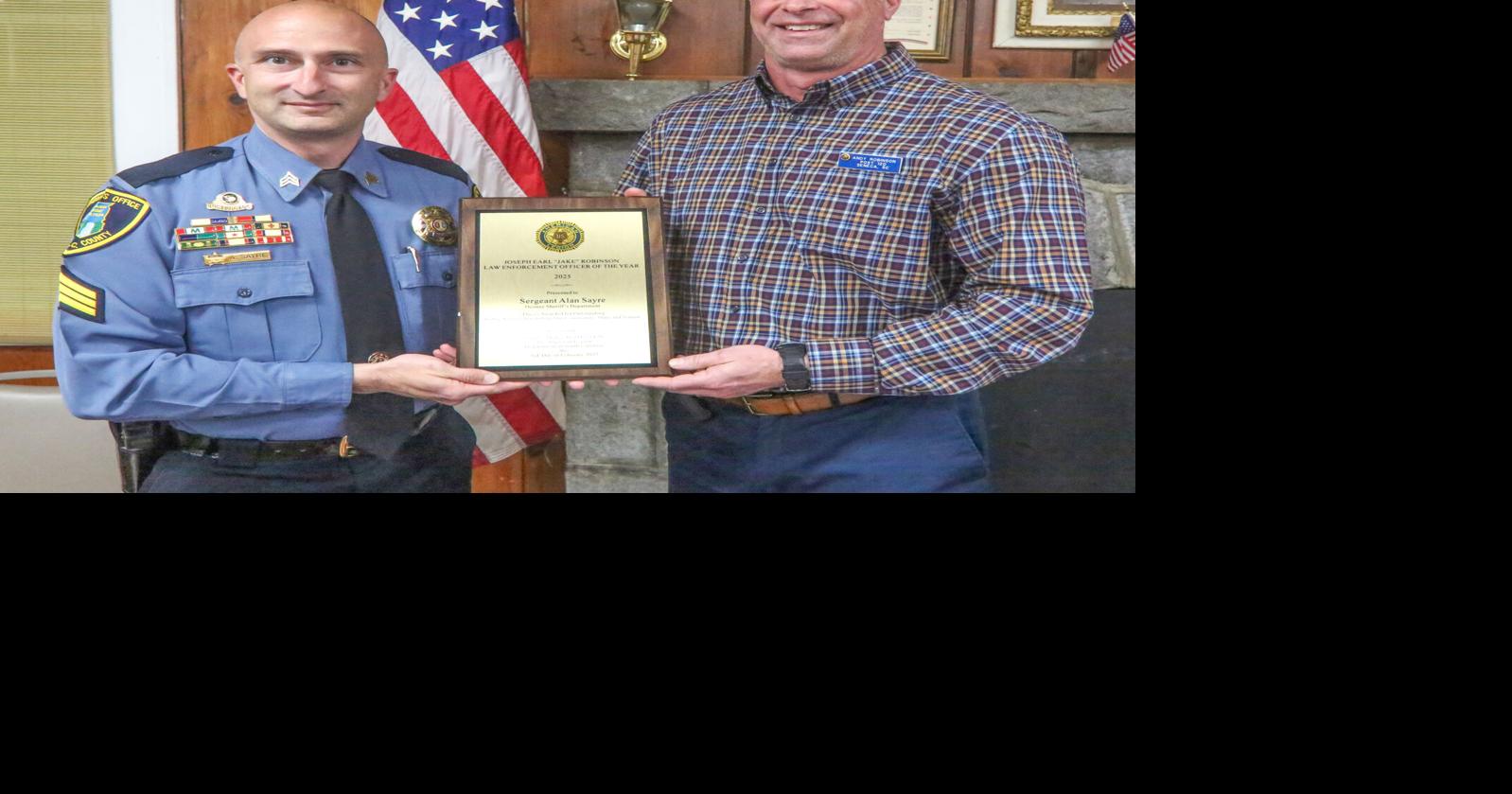 American Legion picks Sgt. Alan Sayre for Officer of the Year award ...