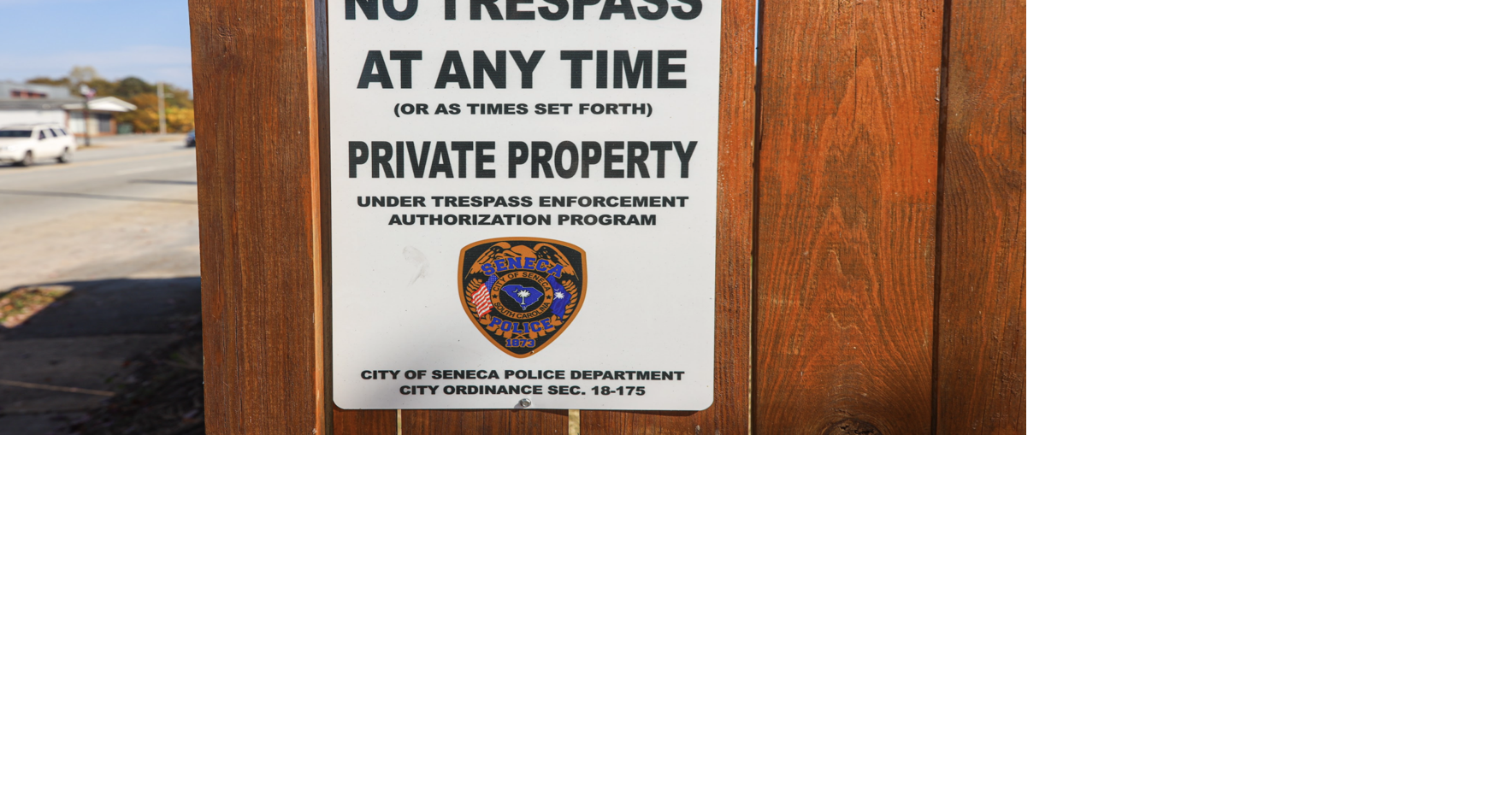 Police chief: trespass ordinance meeting goals | News | upstatetoday.com