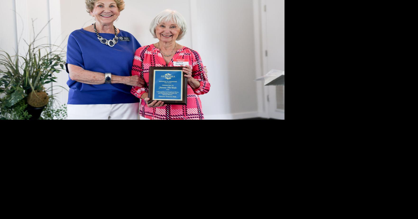 Clemson Sertoma awards members, student for service | News ...