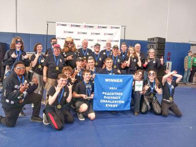 Local competitive robotics team Metal in Motion celebrates award | News ...