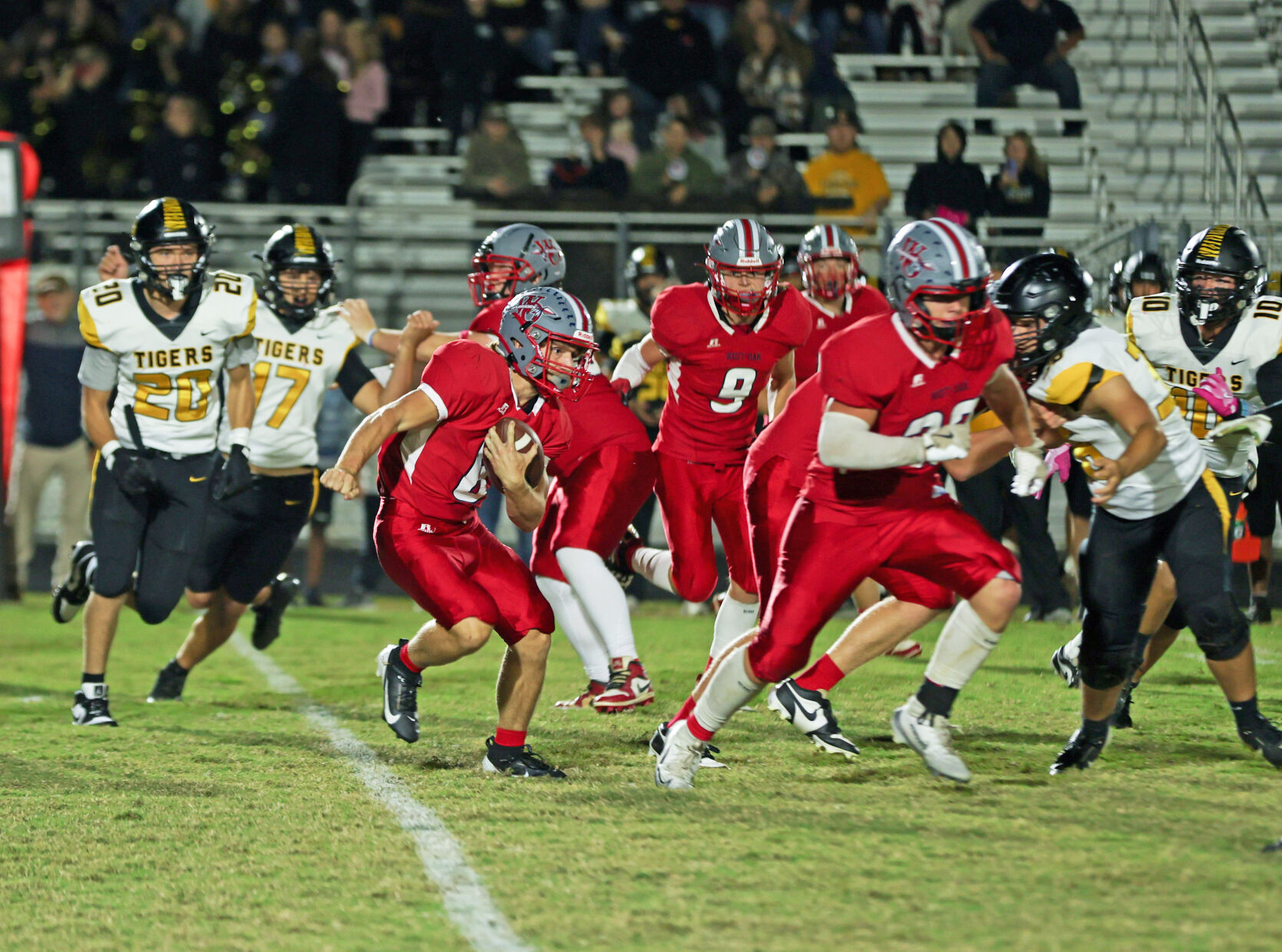 Acker, Tigers run over West-Oak | Sports | upstatetoday.com