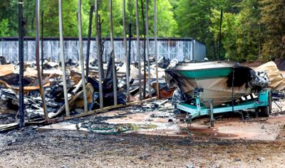 Fire destroys Salem boat storage facility | News | upstatetoday.com