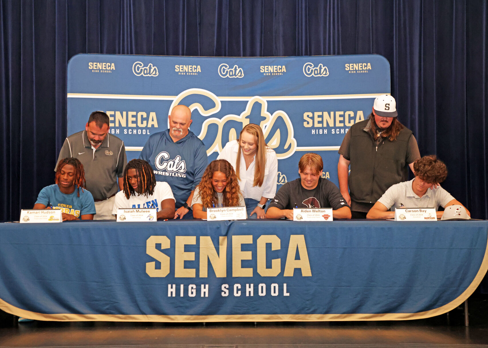 Five Seneca seniors sign with colleges | Sports | upstatetoday.com