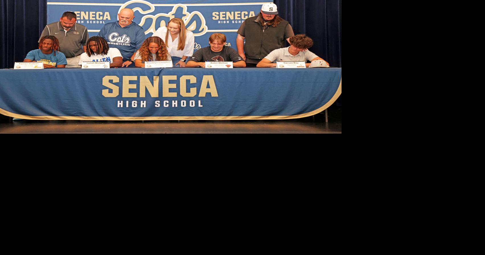 Five Seneca seniors sign with colleges | Sports | upstatetoday.com