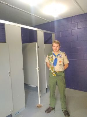 Walhalla Boy Scout renovates Sertoma Field bathrooms for Eagle Scout ...