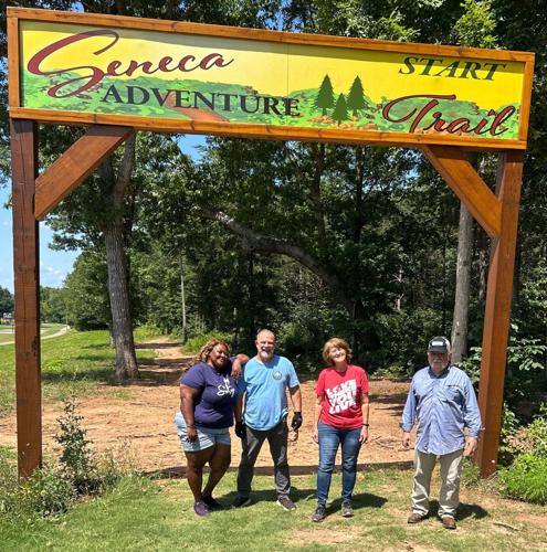 Council members help finish work at ‘adventure trail’ | Lifestyle ...