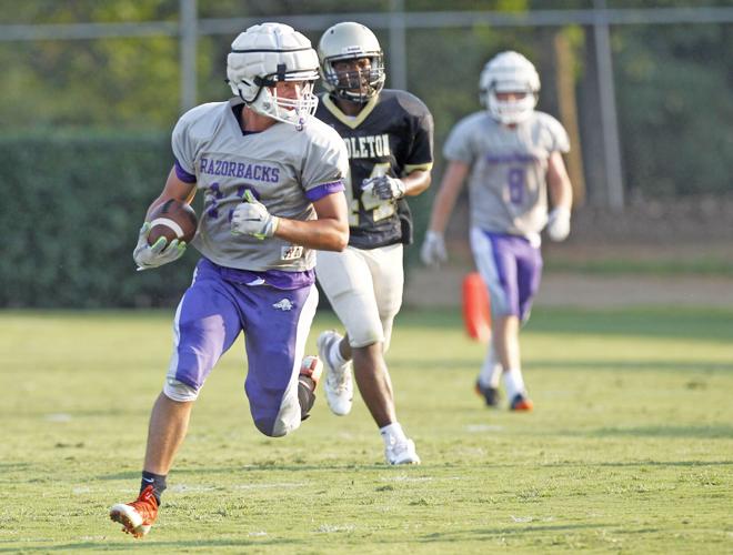 Razorbacks, Warriors open season in Apple Bowl | High School ...