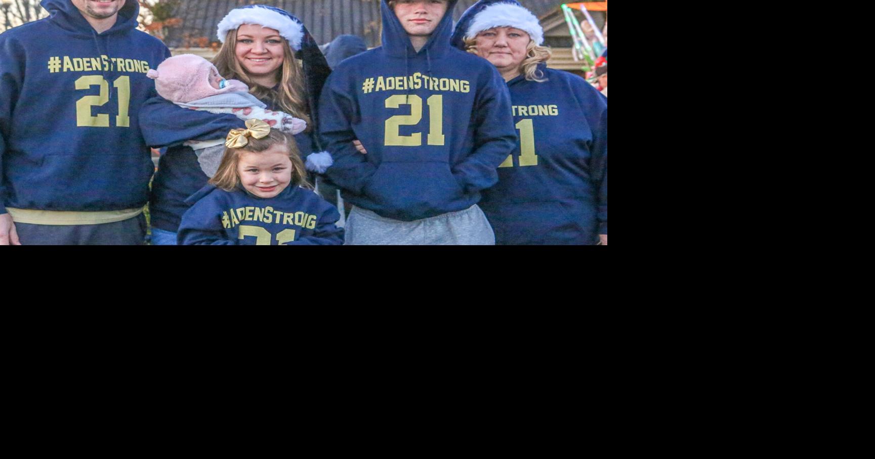 Injured Seneca linebacker Aden Henry helps light Christmas tree | News ...