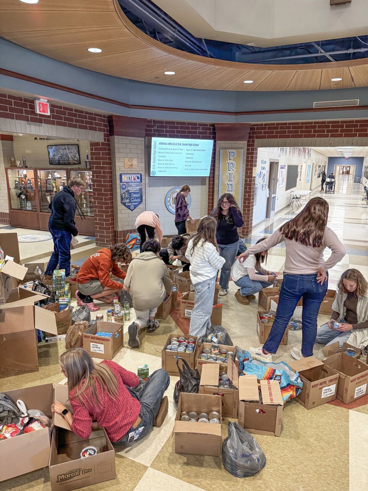 Daniel High School hosts Fall Festival, community food drive | News ...