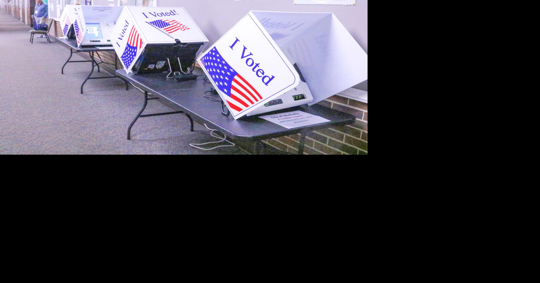 Small crowd comes out for first day of early voting on Monday | News ...