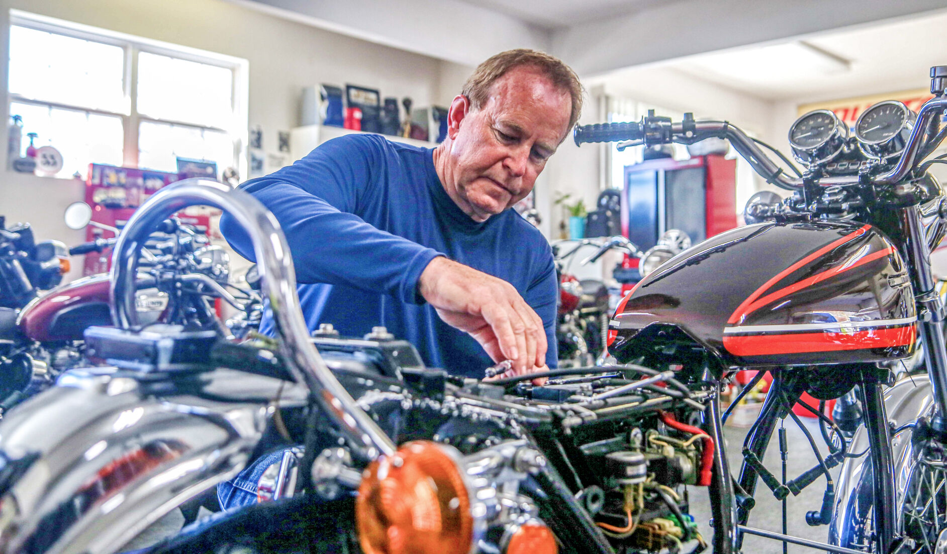 Local motorcycle enthusiast shares his lifelong passion | News ...