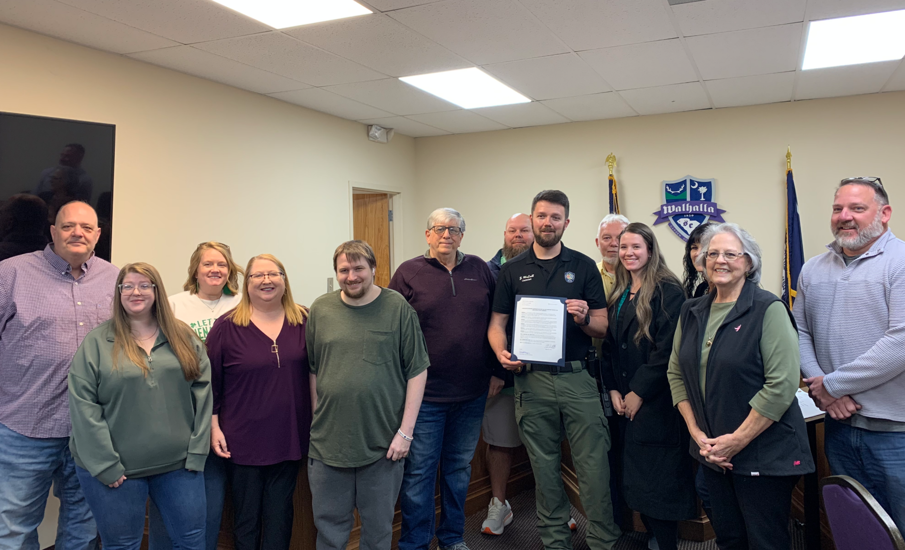 Walhalla officer honored for swift response, care in assault | News ...