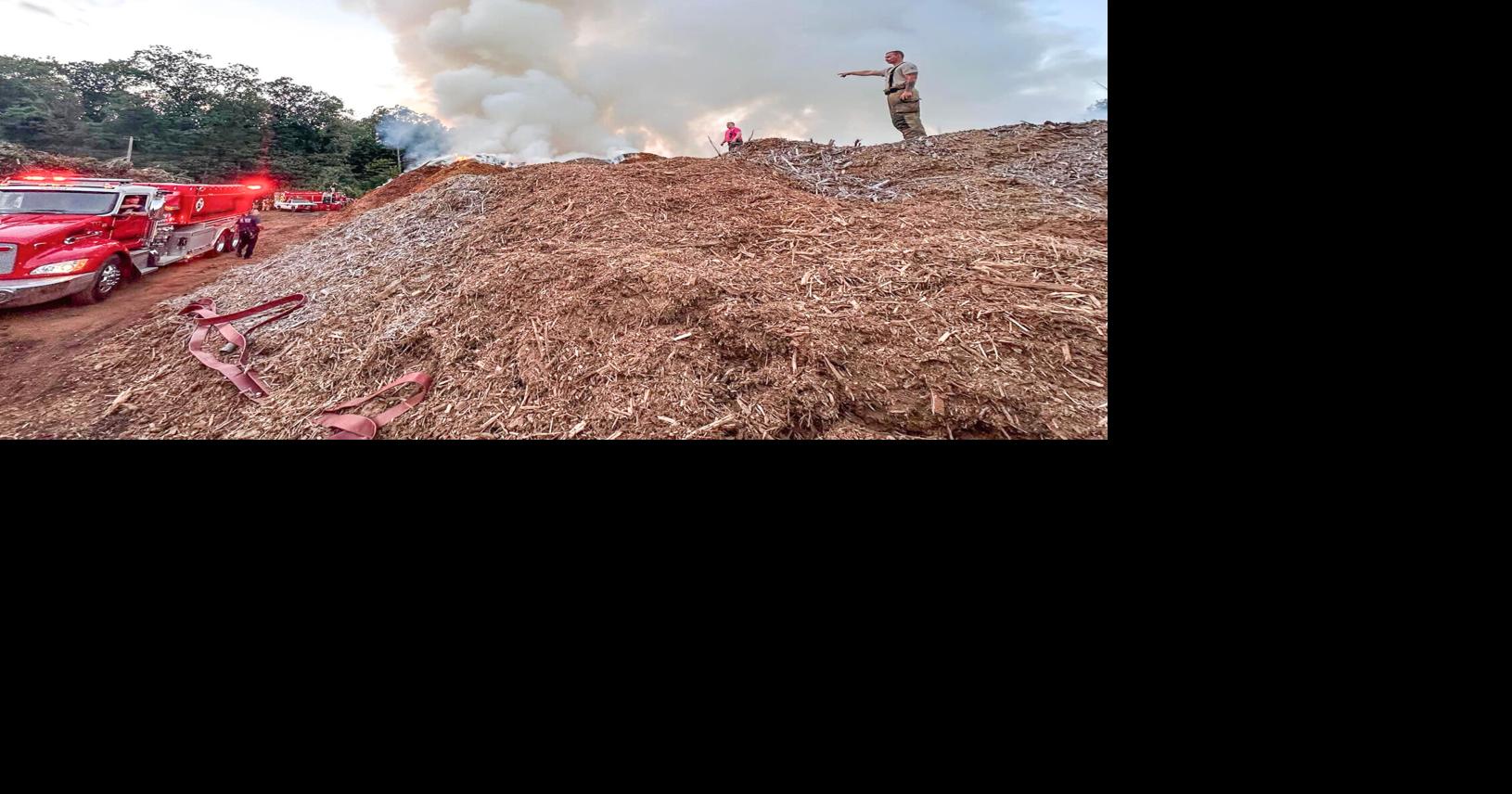 Large mulch fire draws multiple stations | News | upstatetoday.com