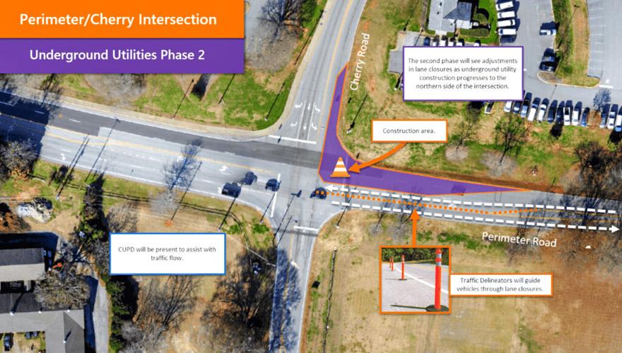 Traffic lane shifts to begin for Perimeter Road utility work | News ...