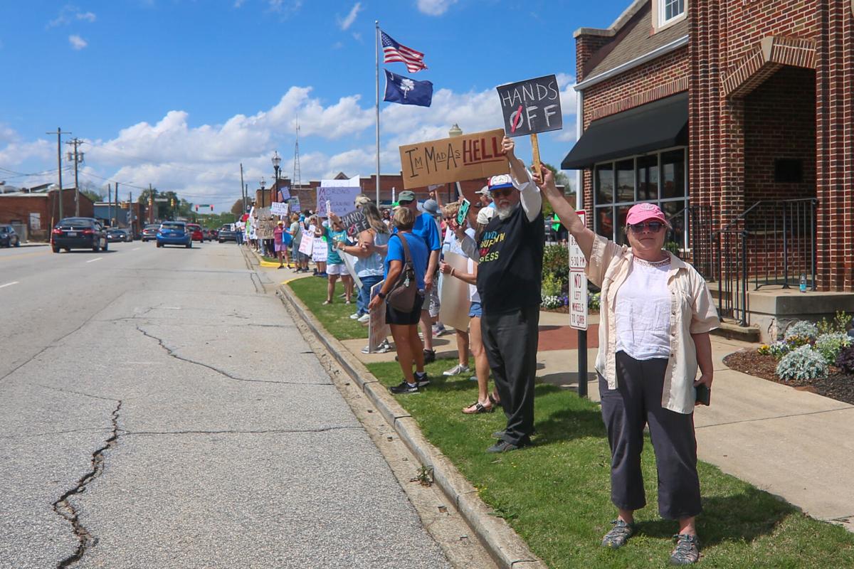 Seneca part of weekend nationwide protest | News | upstatetoday.com