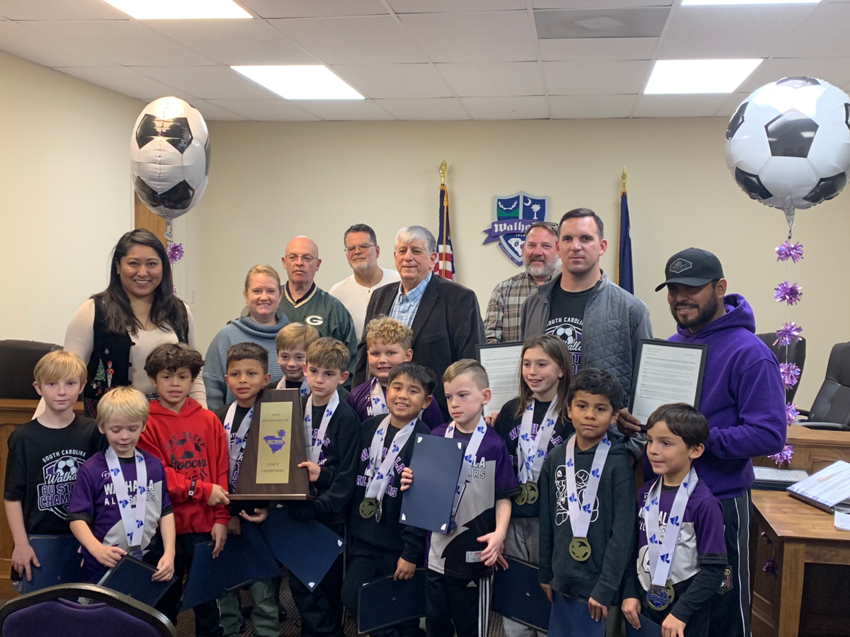 Walhalla recognizes 8U coed soccer state champions | News ...