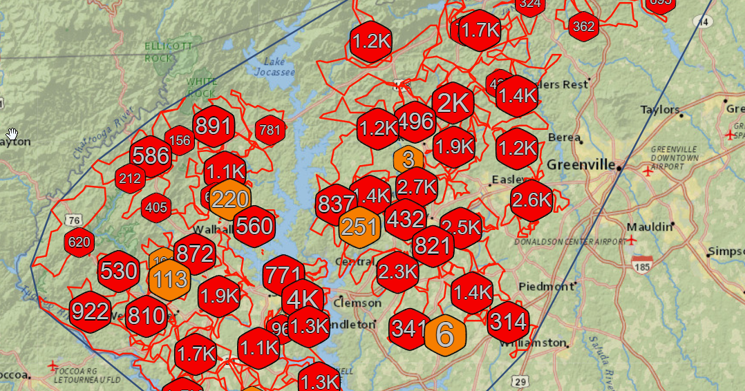 Blue Ridge Outages | News | upstatetoday.com