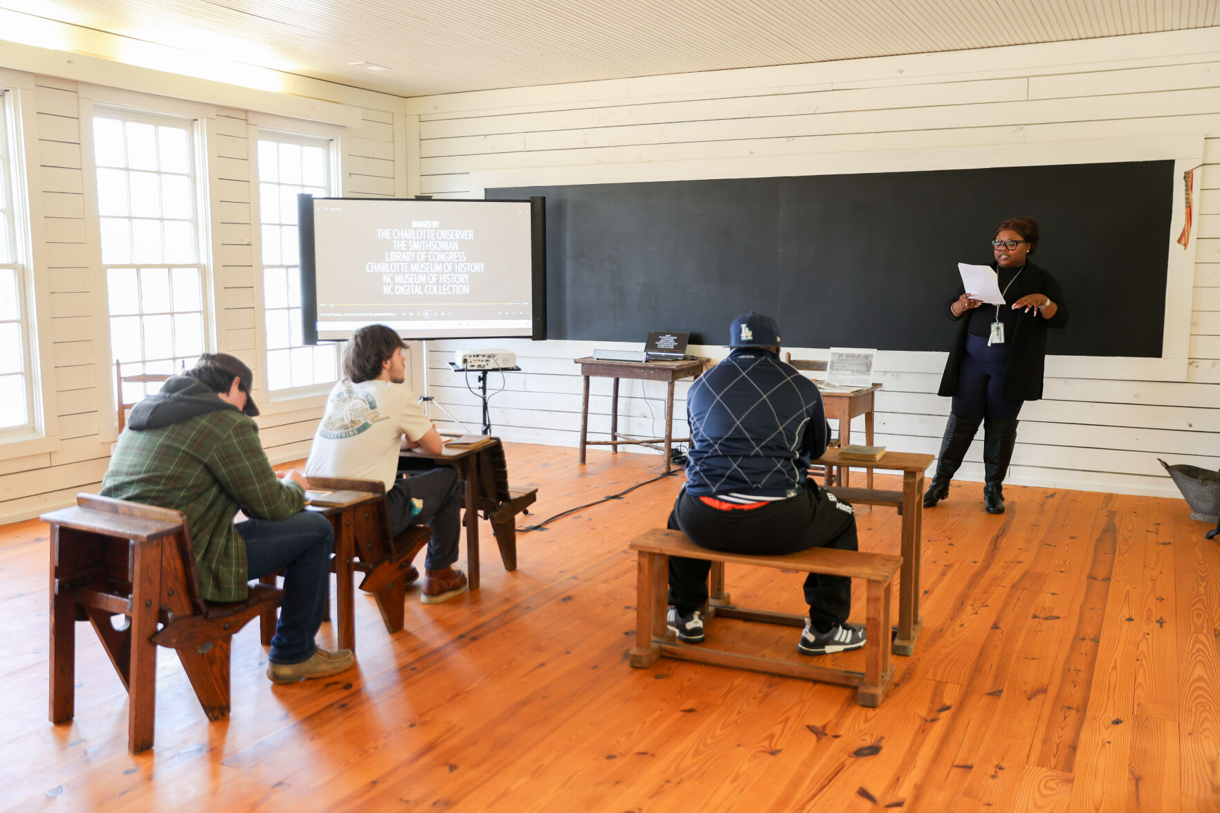 Rosenwald School replica on display at TCTC for BHM | News ...