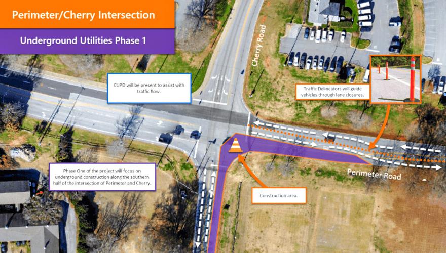 Traffic lane shifts to begin for Perimeter Road utility work | News ...