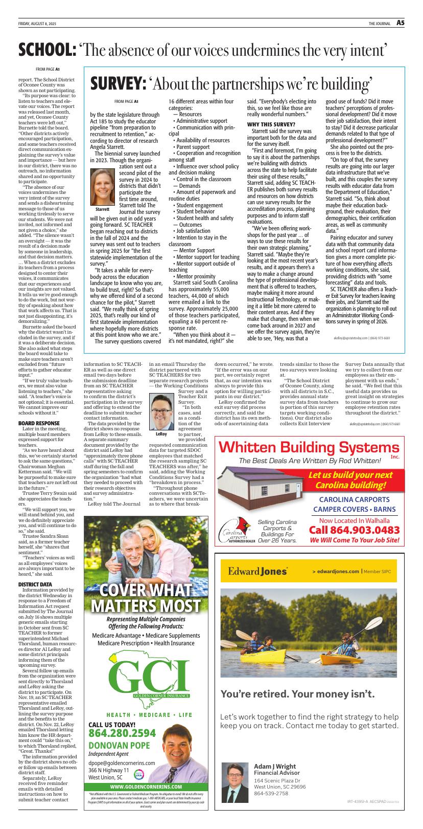 Page A05 | e-Edition | upstatetoday.com