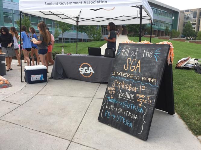 SGA members slap Welcome Week goodbye | News | utdailybeacon.com