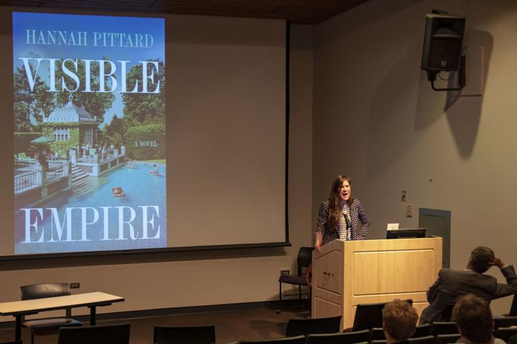 Novelist Hannah Pittard gives candid reading in Creative Writing Series ...