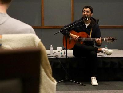 L.A. performer Morgan Jay connects with UT students through music and ...