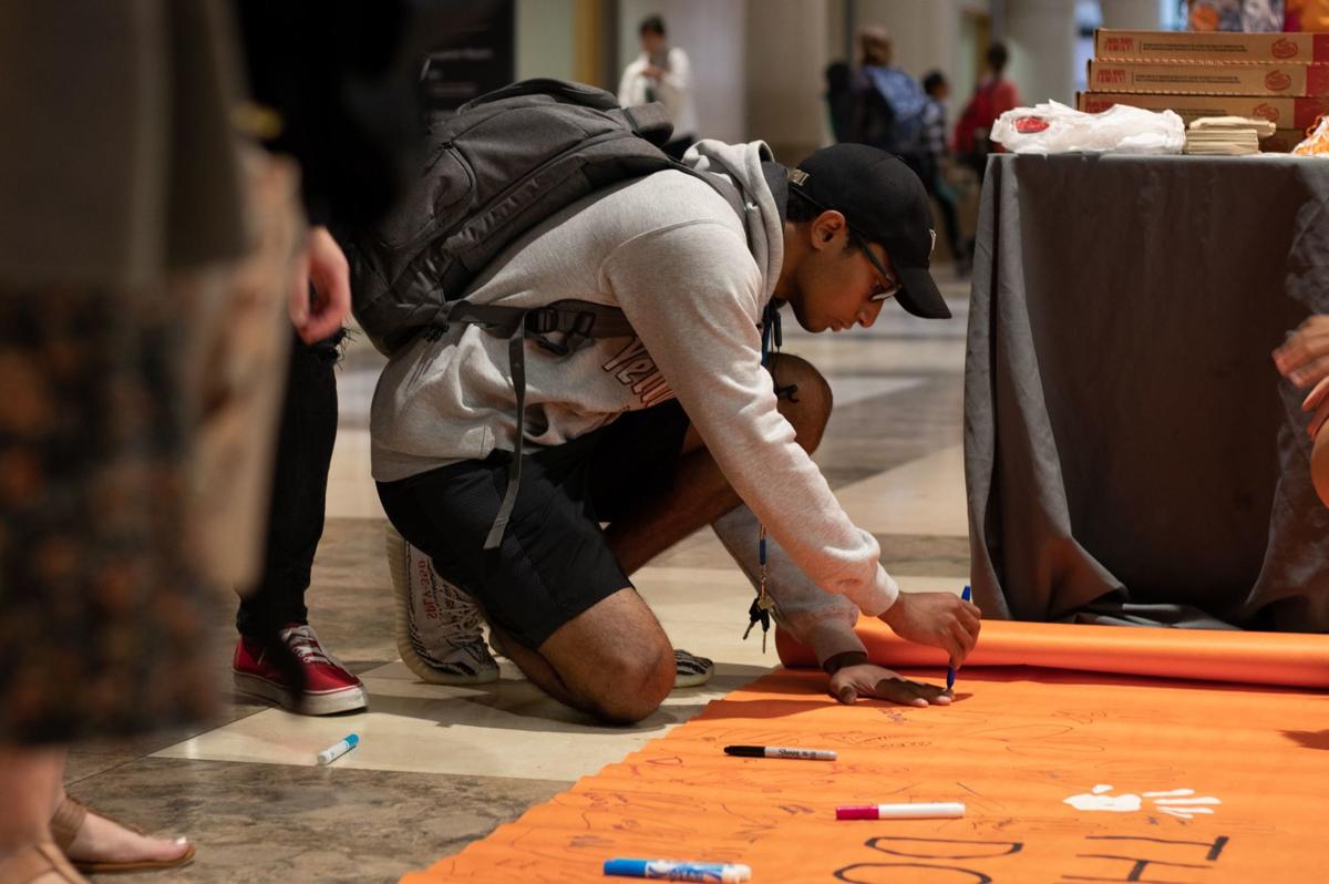 Student organizations gather in recognition of National Hazing Week ...