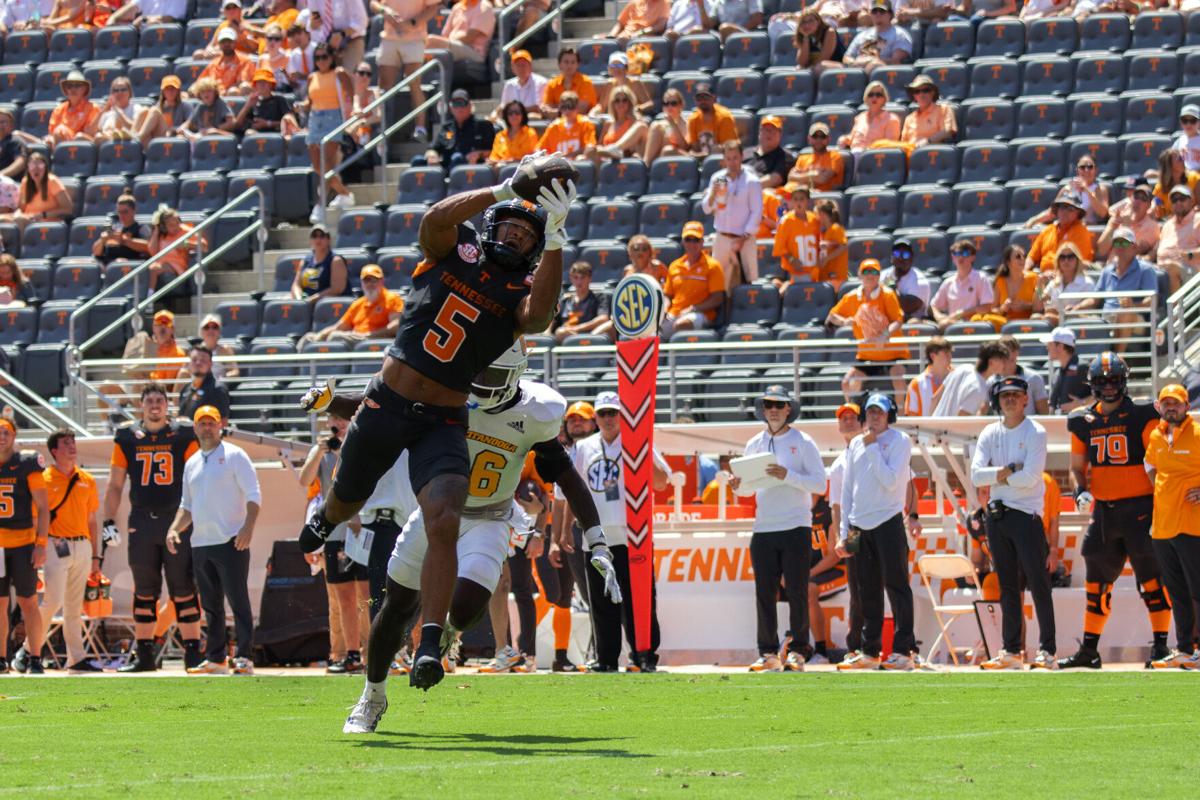‘A little surreal’: Bru McCoy returns to field for Tennessee football ...