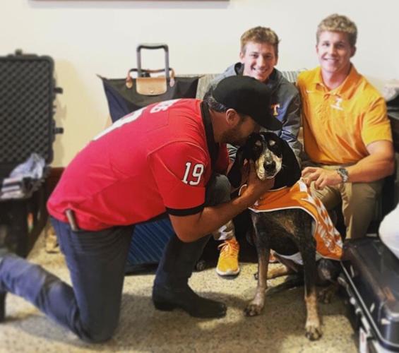 Smokey handler Spencer Lowery talks experience in the job, fraternity ...