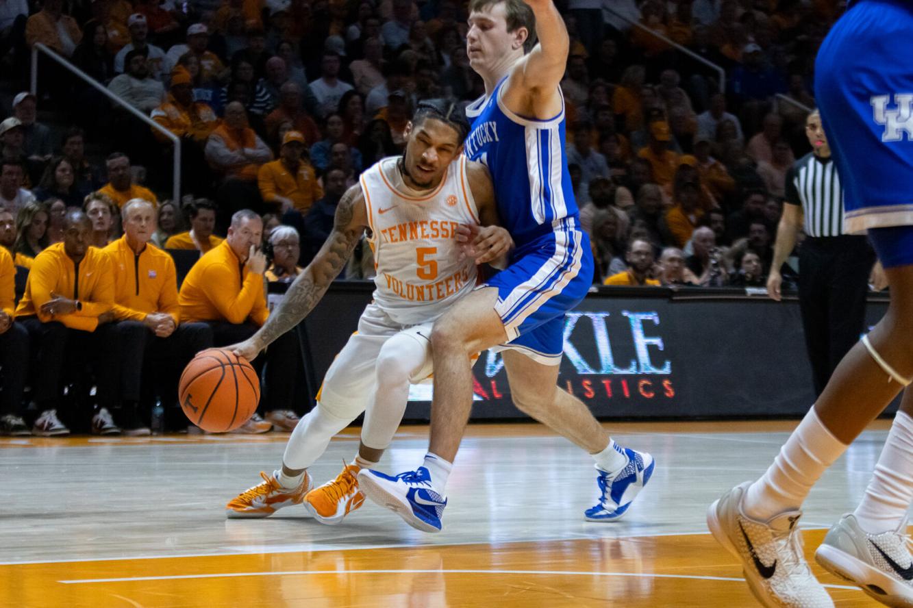 Tennessee basketball star guard Zakai Zeigler out against Florida | Men ...