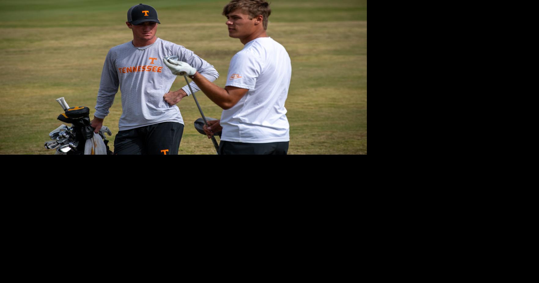 Evan Woosley-Reed and Lance Simpson Golf Practice | | utdailybeacon.com