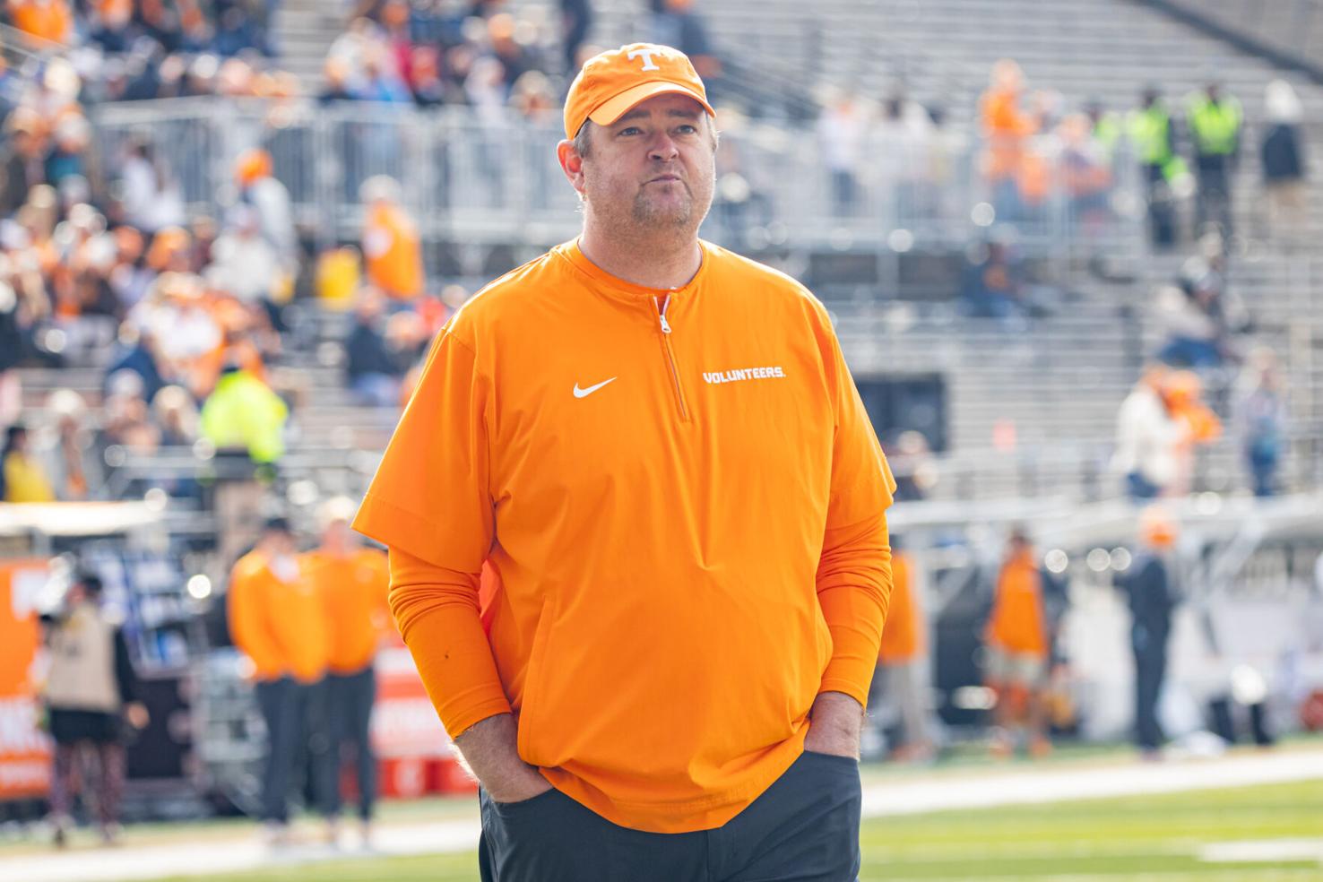 Tennessee football coach Josh Heupel speaks at SEC Media Day | Football ...