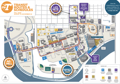 How T Buses are working differently this year: Sorority Village Express ...