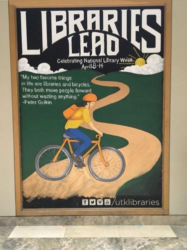 Hodges Library window showcases faculty and staff art | Campus News ...
