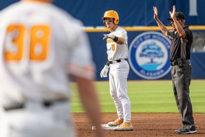 AJ Russell returns as Tennessee baseball drops SEC Tournament opener to ...
