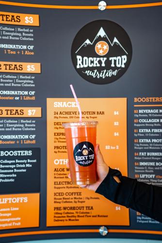 Rocky Top Nutrition offers energizing teas and appetizing shakes close ...