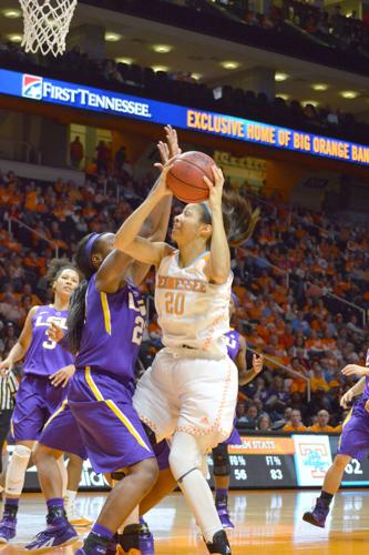 Injury not enough to stop Isabelle Harrison | Sports | utdailybeacon.com