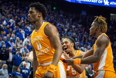 Notebook: Tennessee basketball wins on historic night at Rupp Arena ...