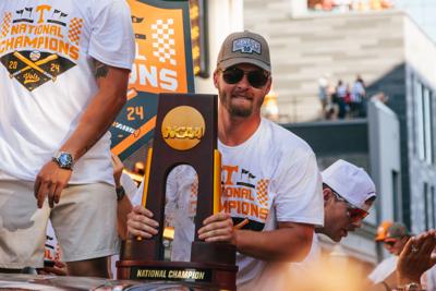 Tennessee baseball infielder Blake Burke selected No. 34 overall in MLB ...