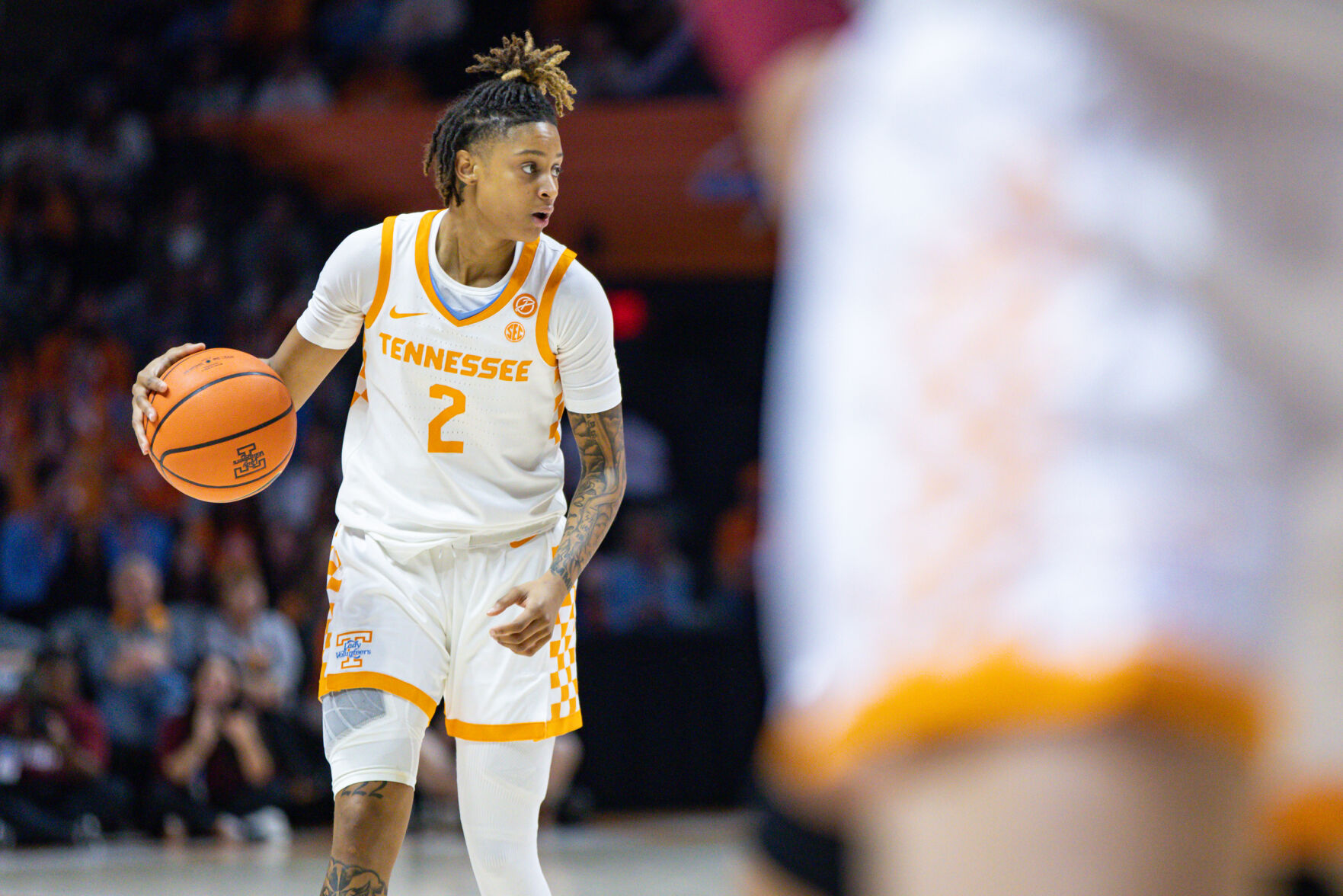 Lady Vols basketball head coach Kim Caldwell talks Ruby Whitehorn's ...