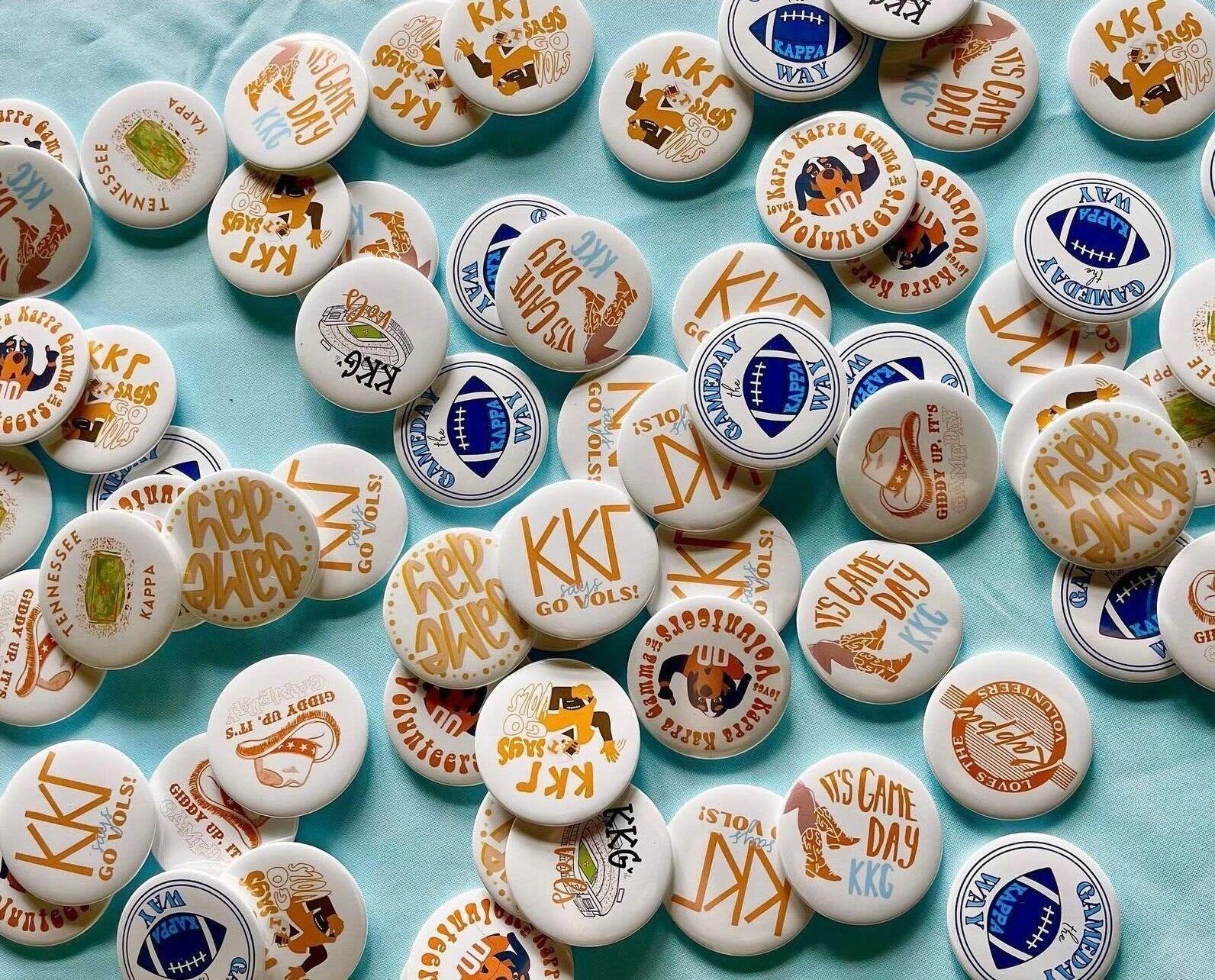 UT senior finds success with personalized button-making business | Art ...
