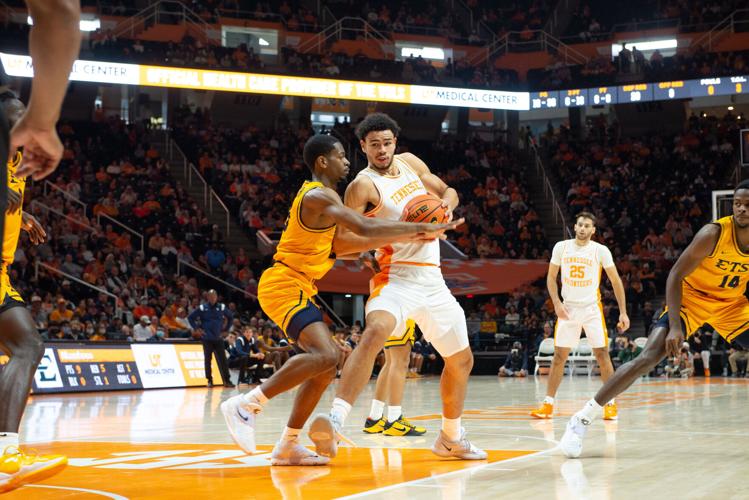 Nkamhoua's career day leads Vols over ETSU | Men's Basketball ...