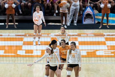 Lady Vols earn season-opening win under Rackham | Volleyball ...