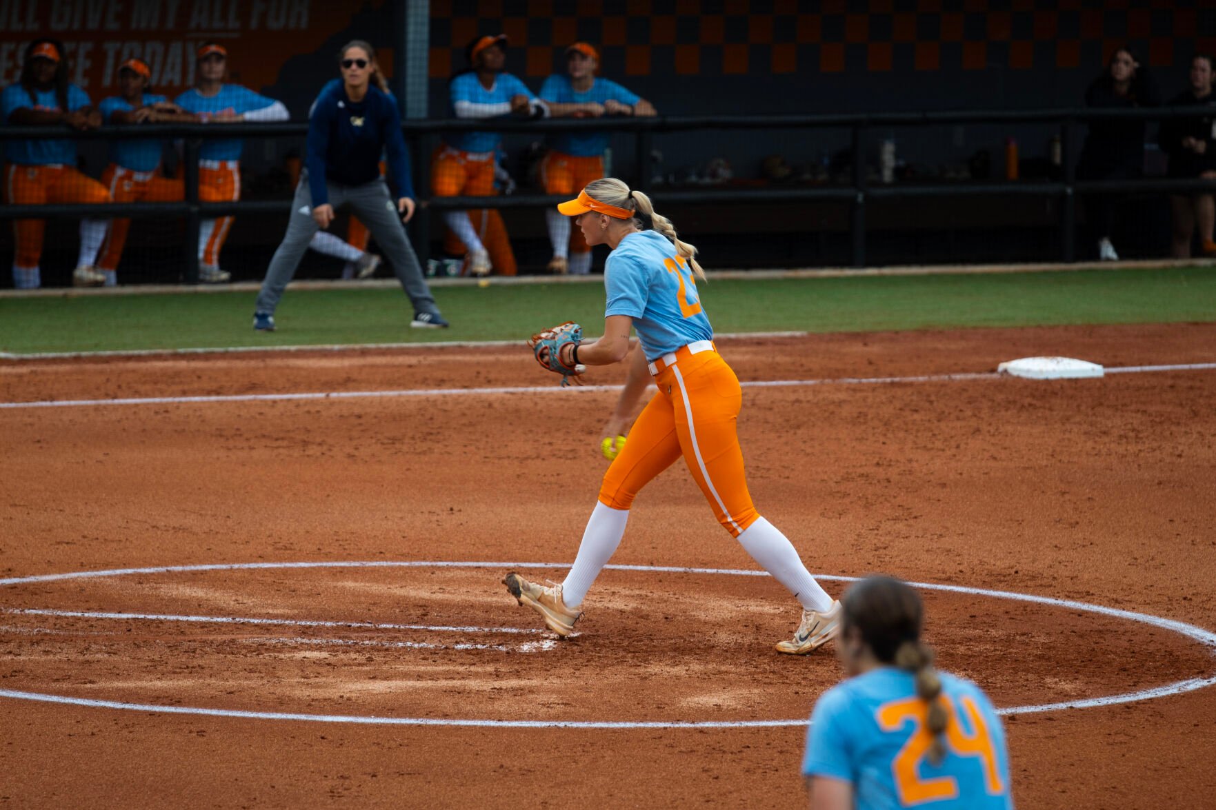 Karlyn Pickens throws no-hitter in Tennessee softball win | Softball ...