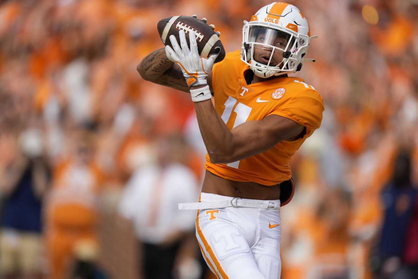 Jalin Hyatt takes home prestigious Biletnikoff Award | Football ...