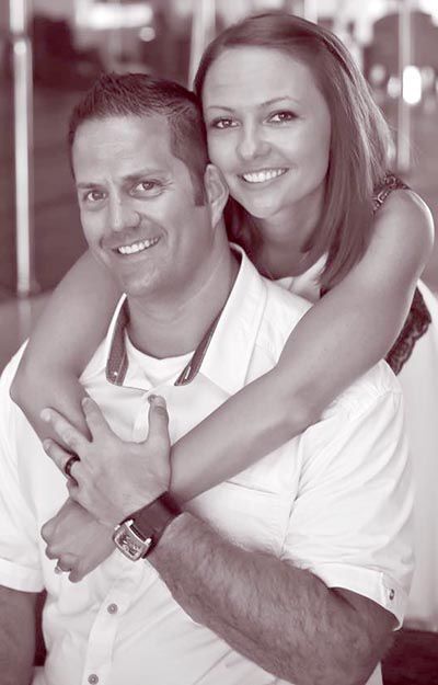 Brian Wagoner and Masha Pisarenko exchange wedding vows